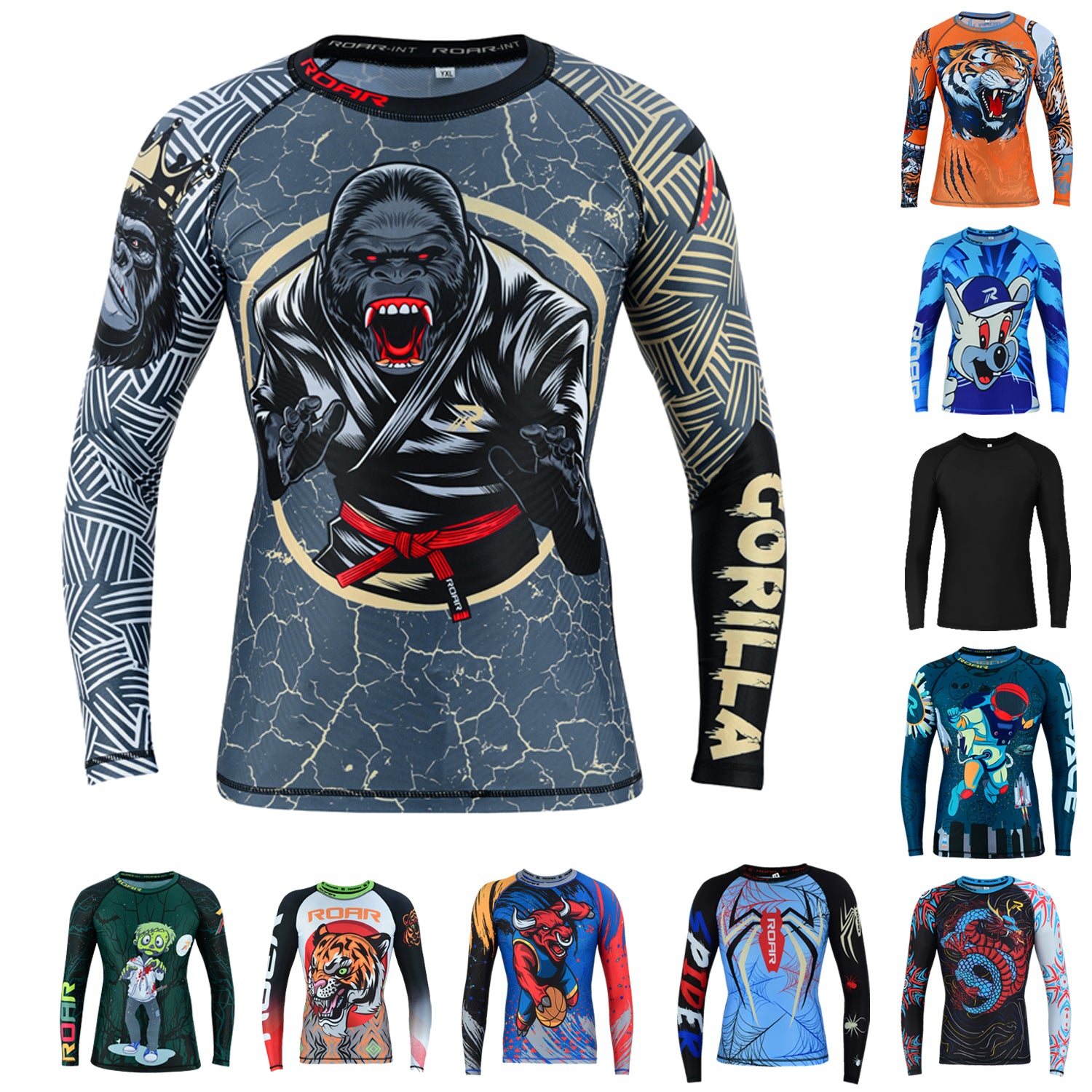 ROAR-INT: Premium Combat Sportswear for MMA, BJJ, Jiu-Jitsu & MuayThai ...